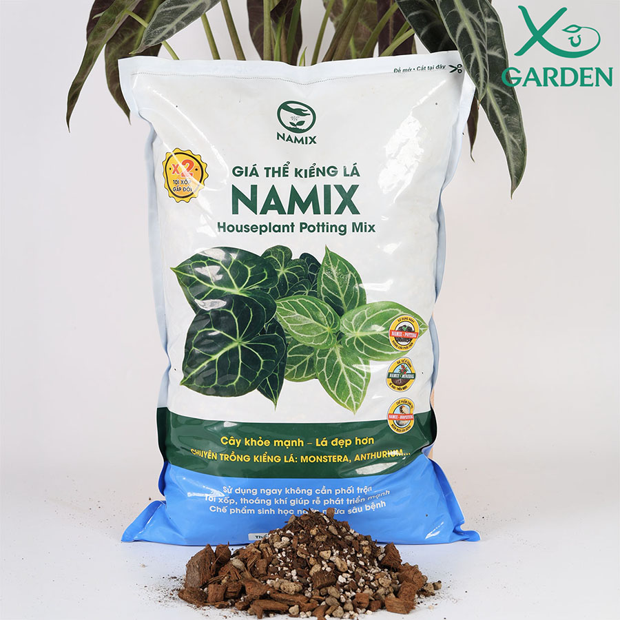Giá thể trồng kiểng lá Namix 10dm3(~3,2kg)